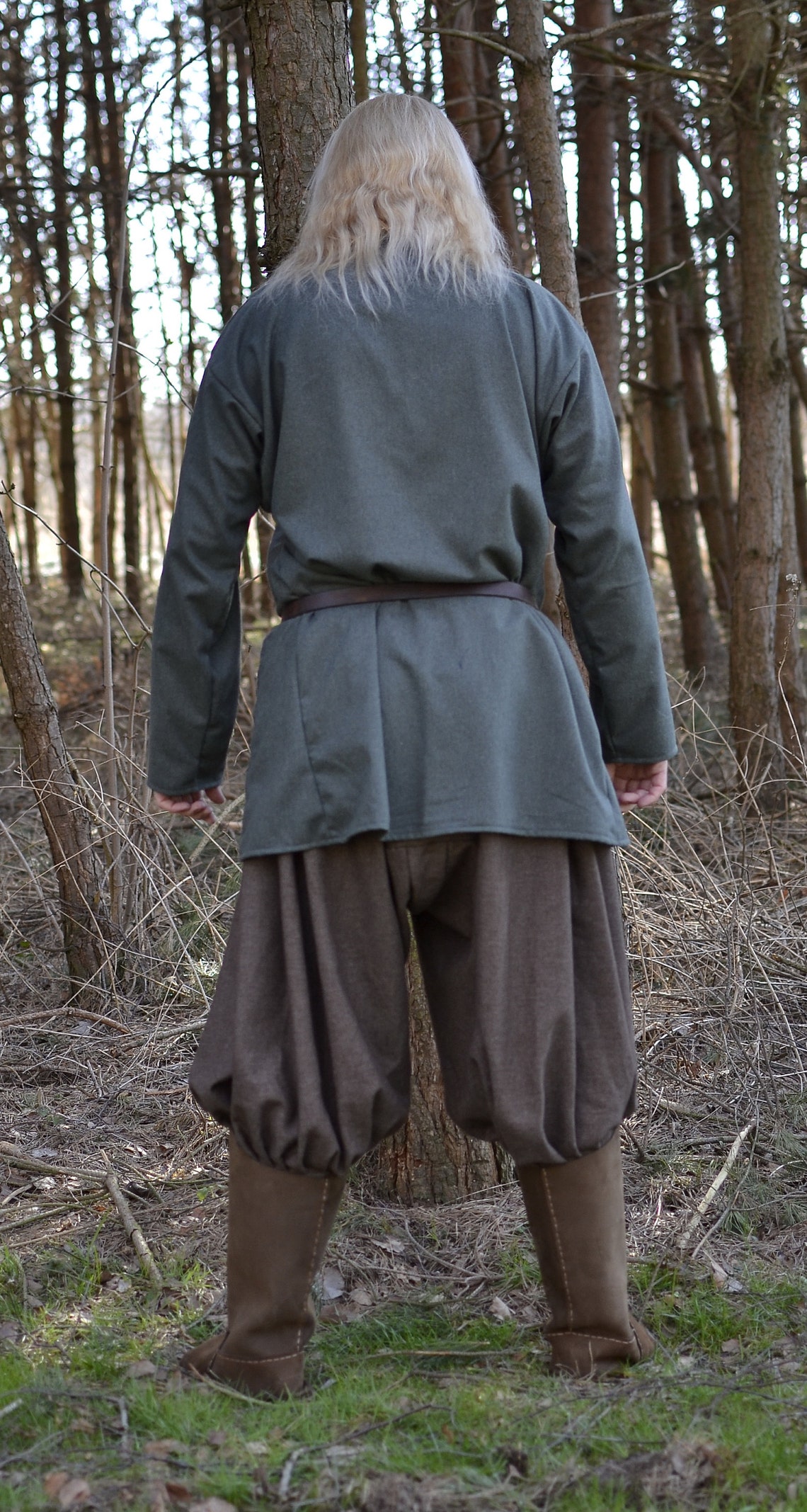 Viking Simple Wool Tunic - Etsy UK