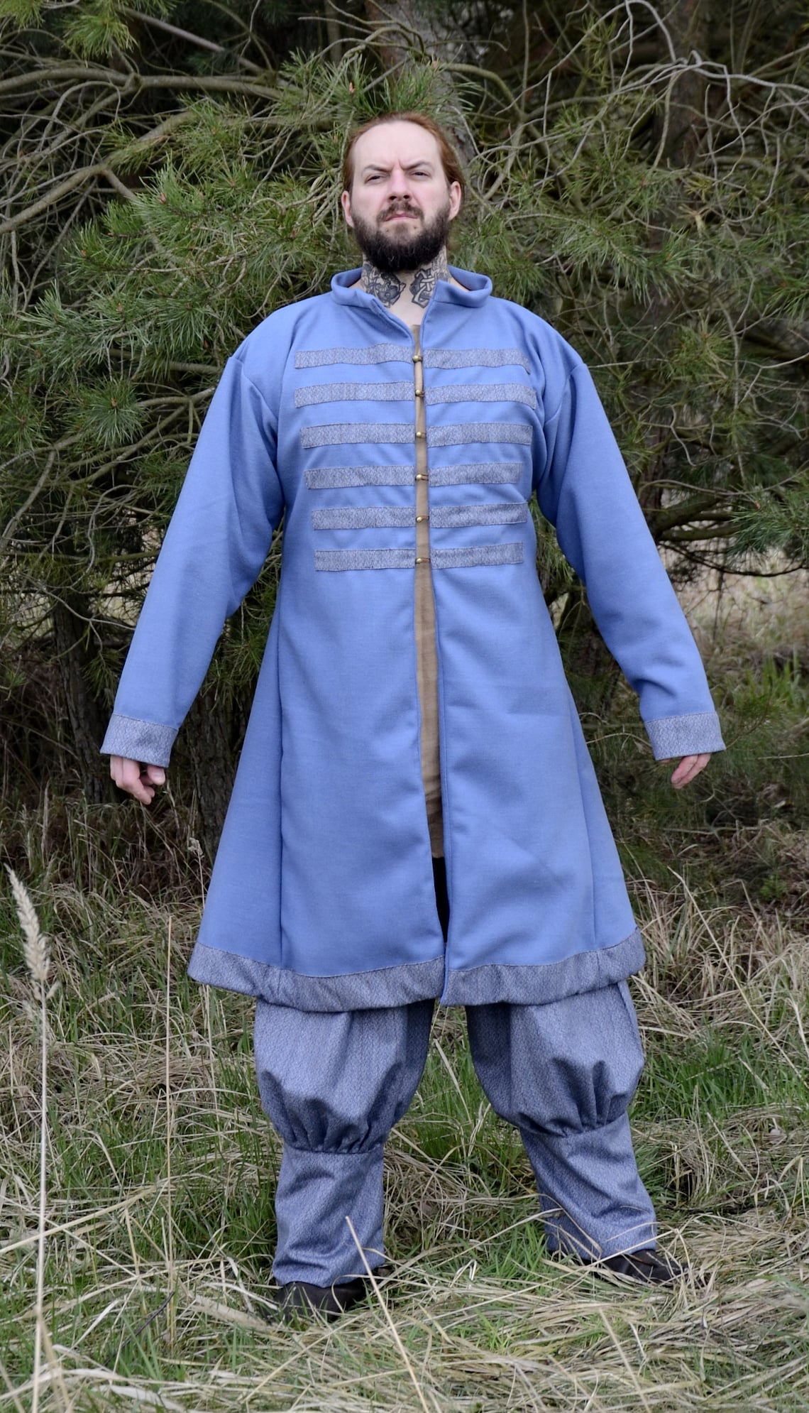 Viking Kaftan Early Medieval Rus Kaftan | Etsy