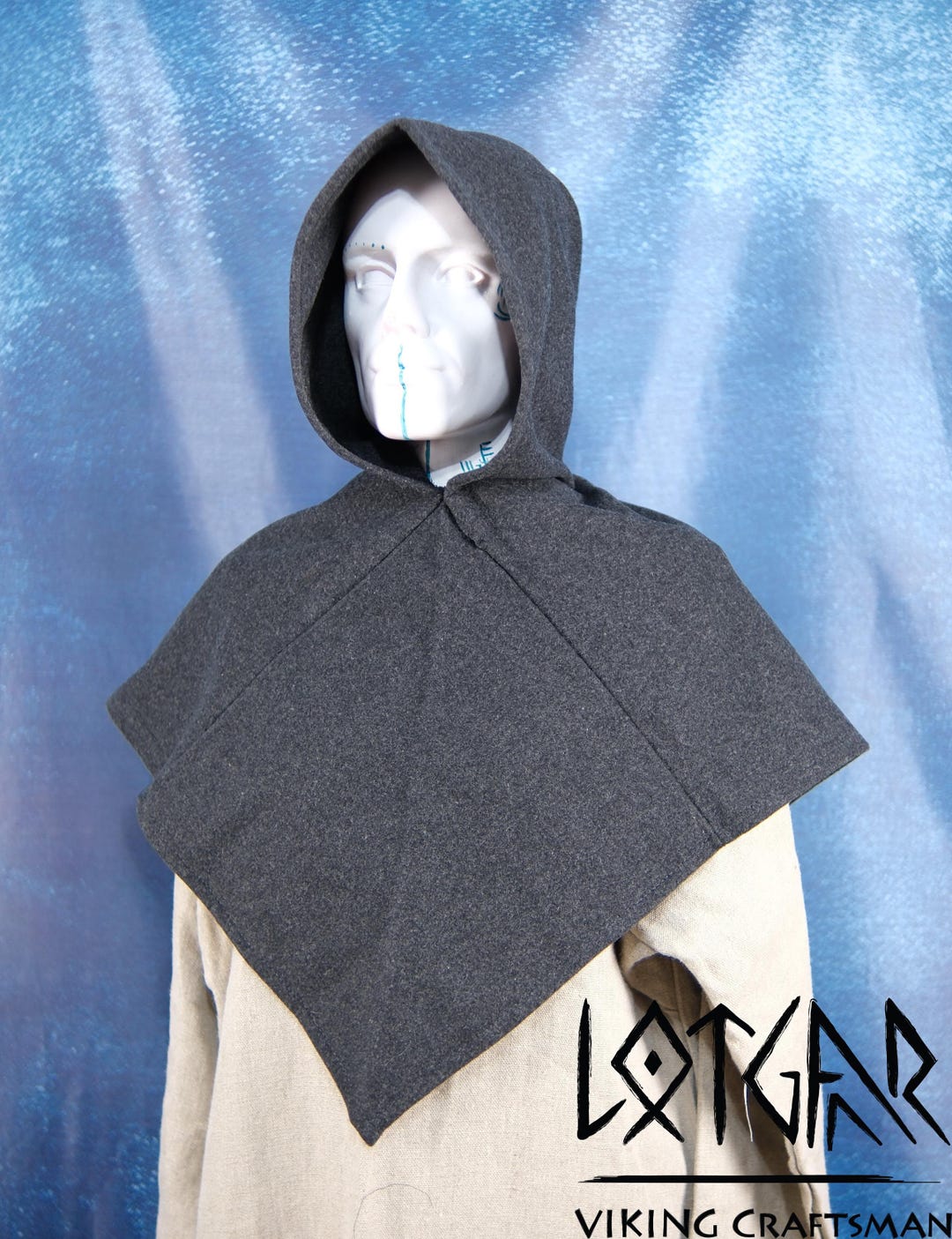 Wool Hood, Viking Hood - Etsy