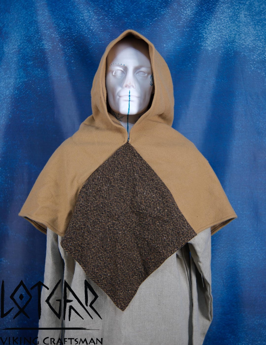 Wool Hood, Viking Hood - Etsy