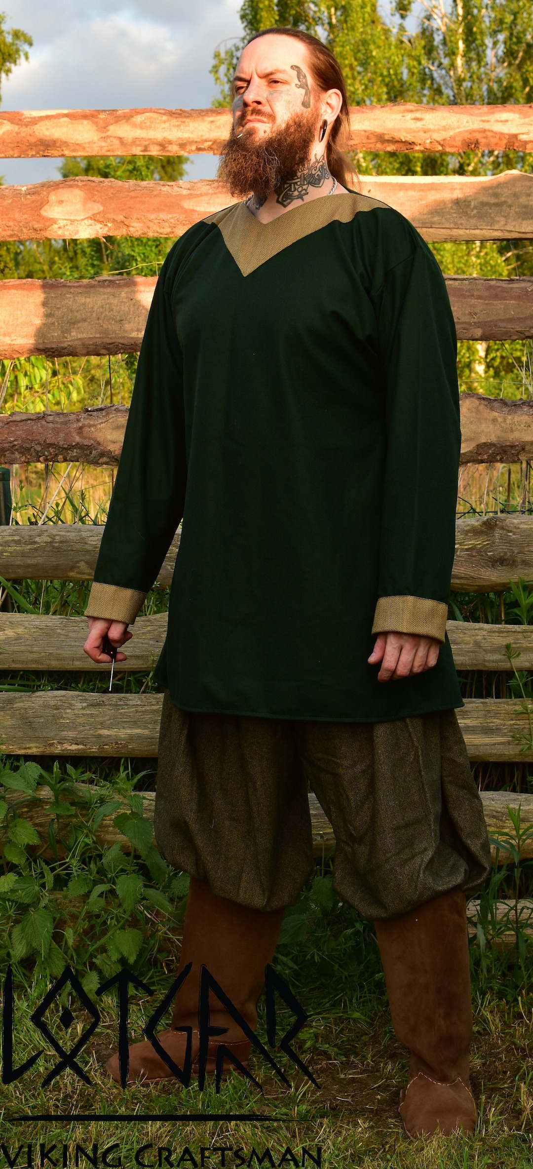 Viking Wool Tunic - Etsy Canada
