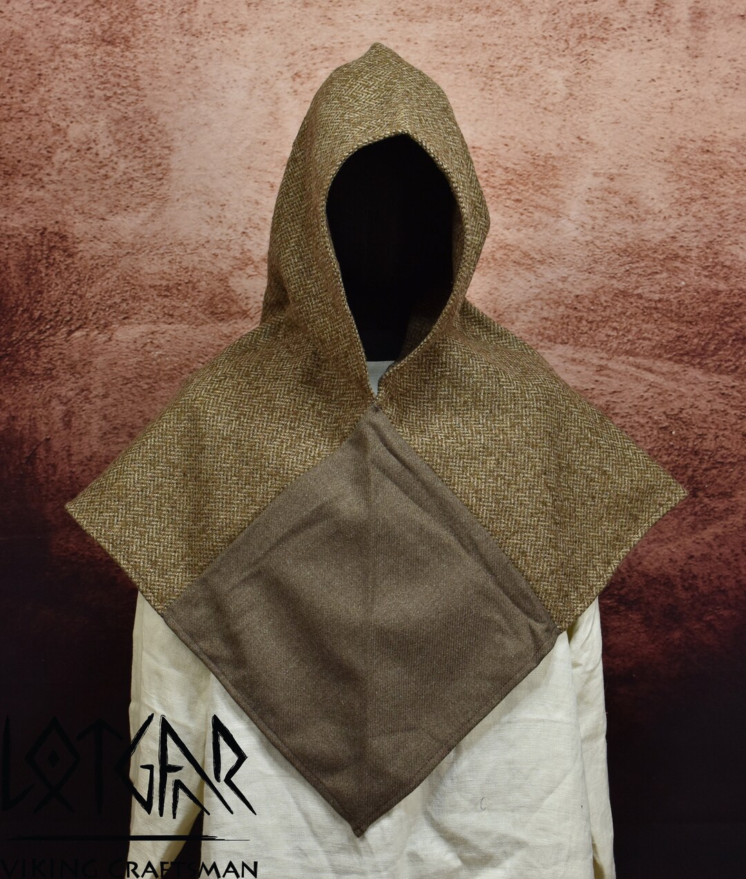 Wool Hood, Viking Hood - Etsy