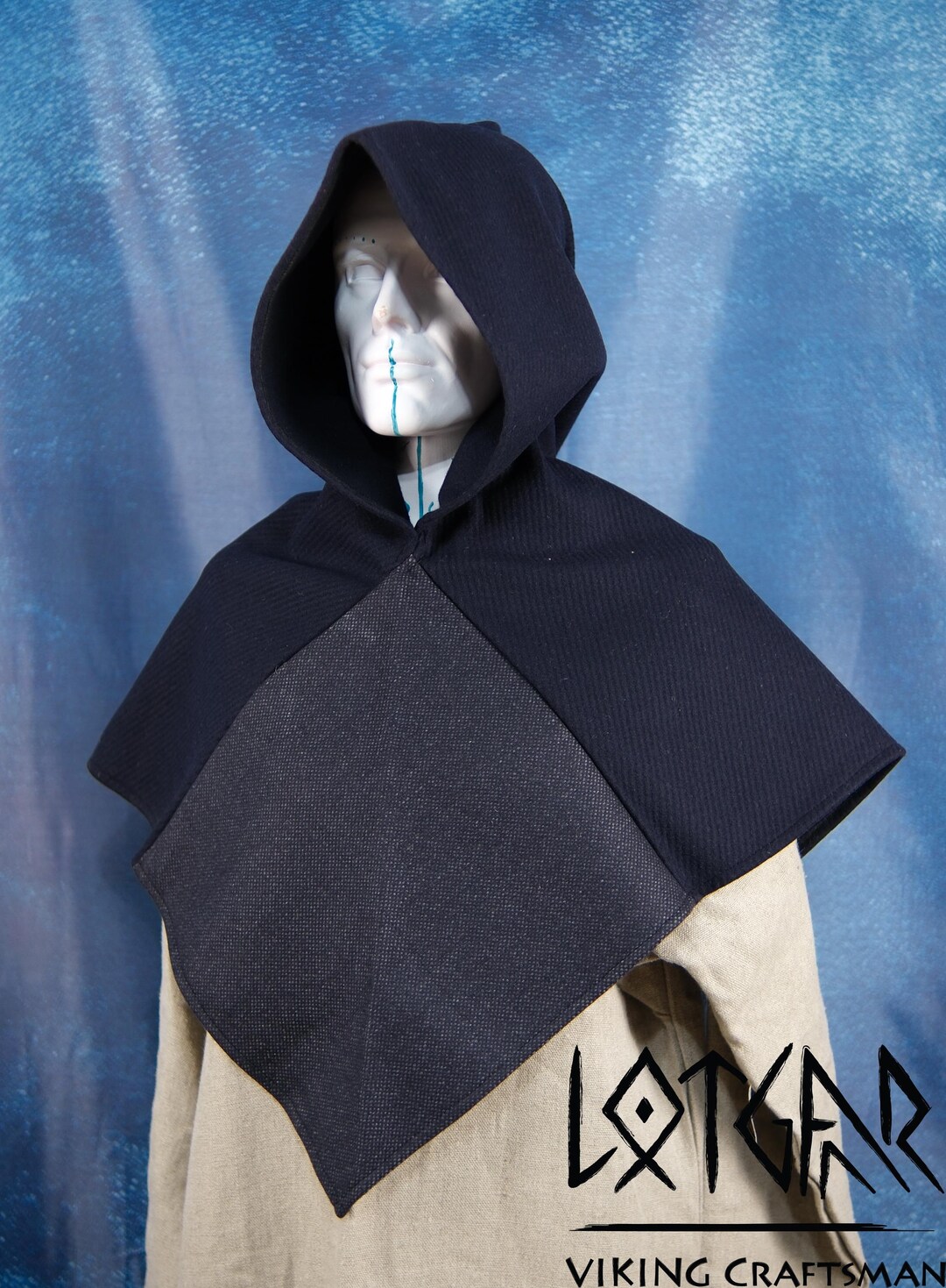 Wool Hood, Viking Hood - Etsy