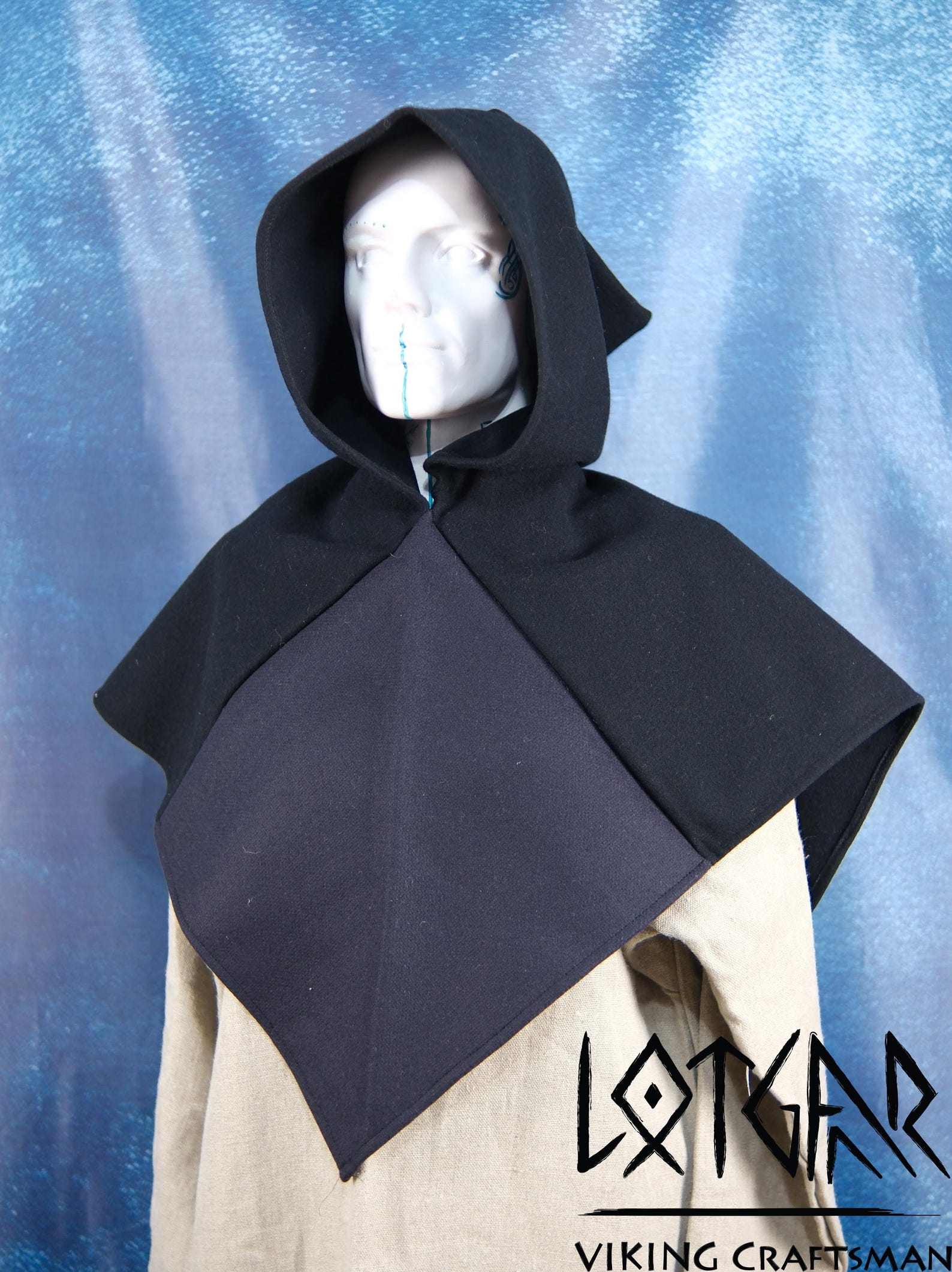 Wool Hood, Viking Hood - Etsy