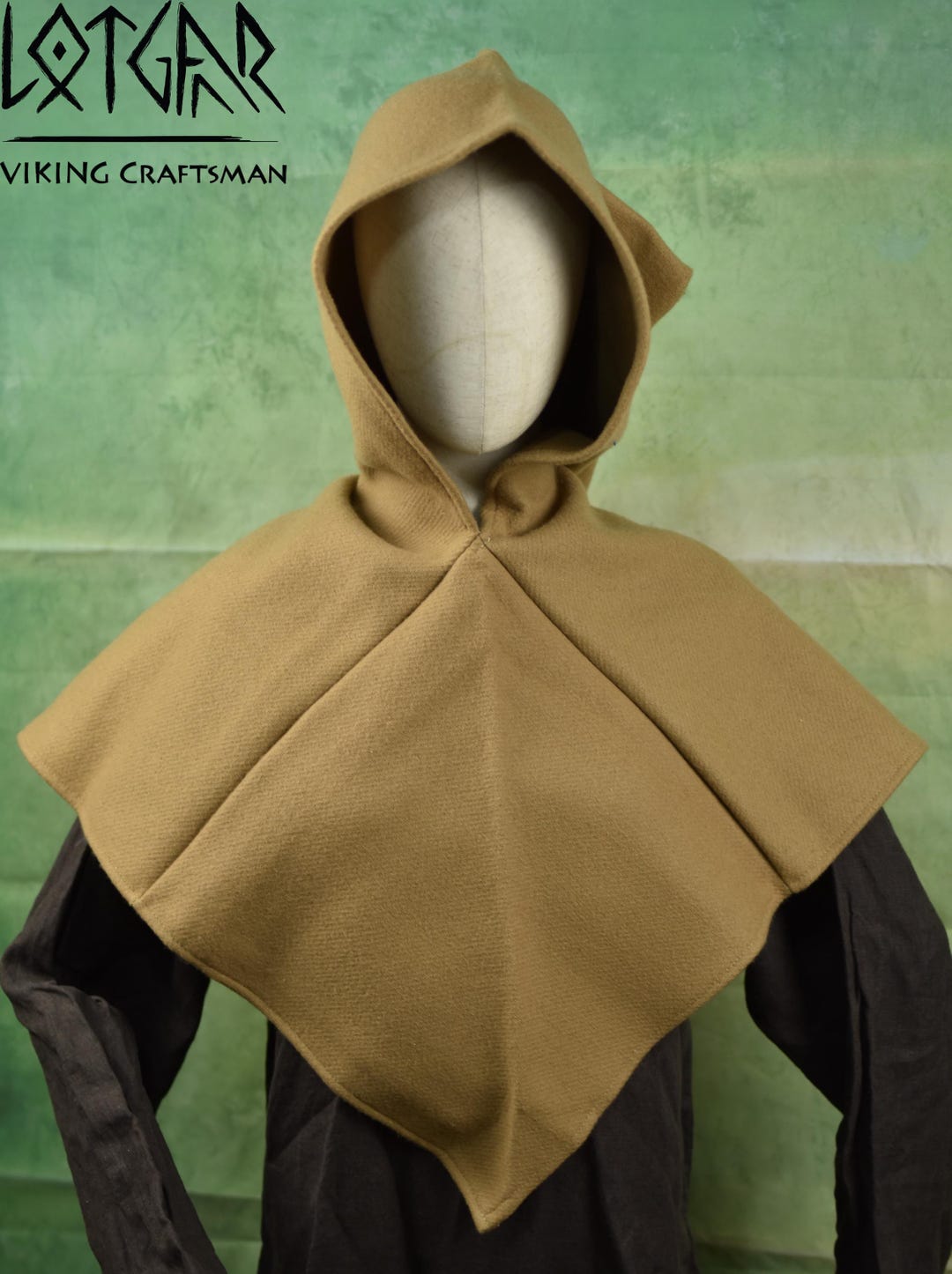 Wool Hood, Viking Hood - Etsy