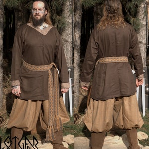 Viking Wool Tunic - Etsy