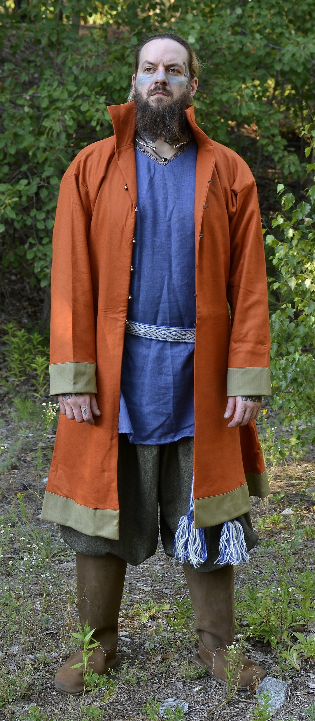 Viking Kaftan Early Medieval Birka Kaftan - Etsy