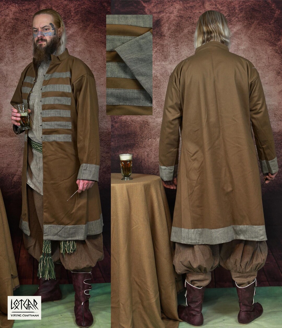 Viking Kaftan , Early Medieval Rus Kaftan - Etsy