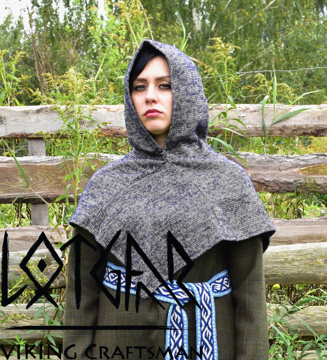 Wool Hood, Viking Hood - Etsy