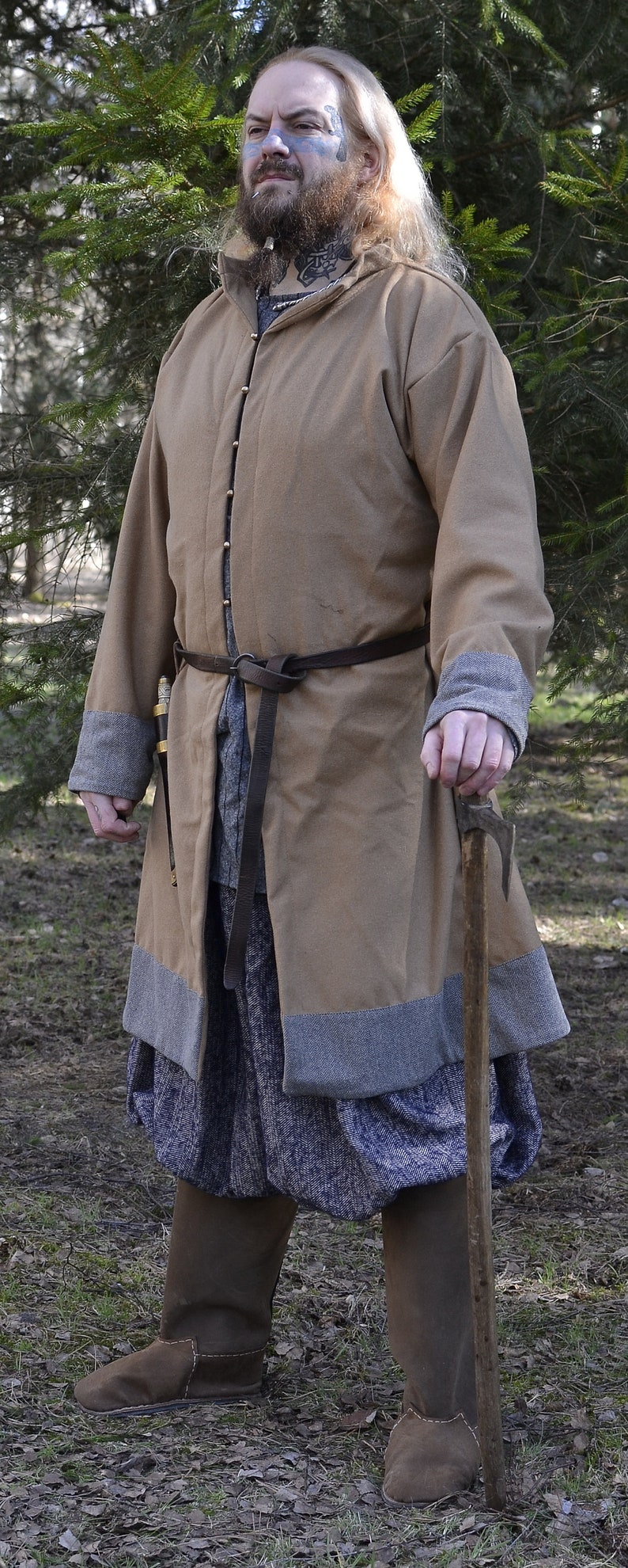 Viking Kaftan Early Medieval Birka Kaftan | Etsy