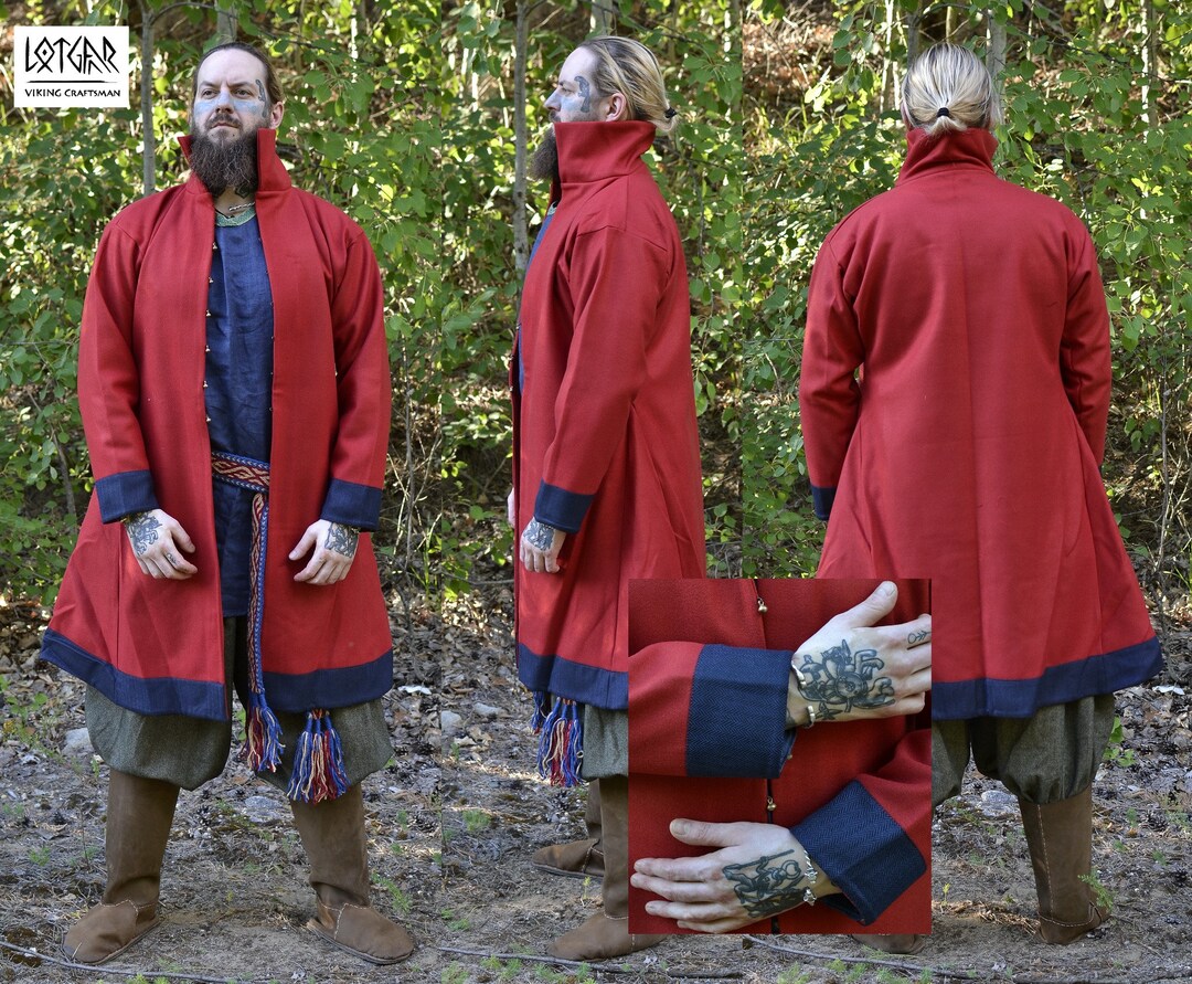 Viking Kaftan Early Medieval Birka Kaftan - Etsy