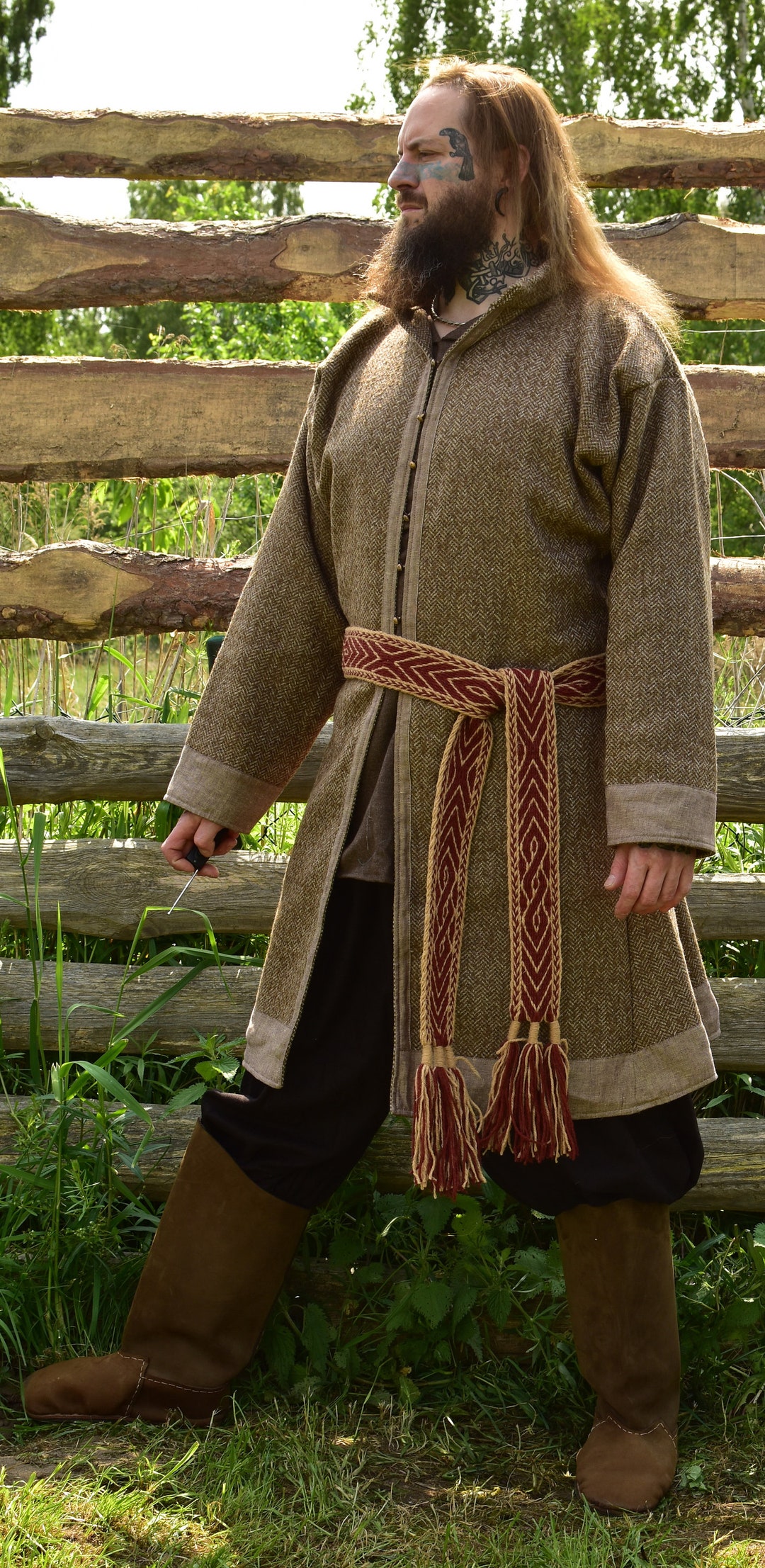 Birka Viking Kaftan Early Medieval Viking Kaftan - Etsy