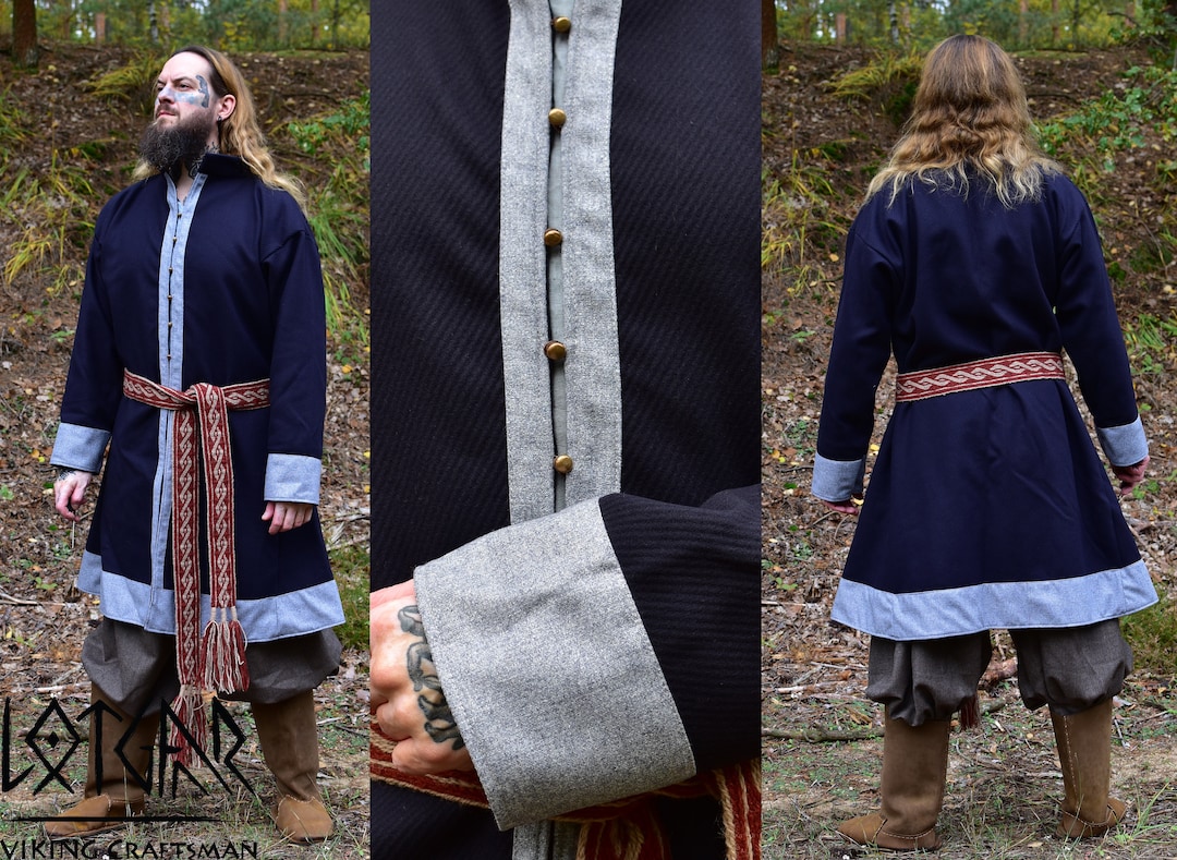 Birka Viking Kaftan , Early Medieval Viking Kaftan - Etsy