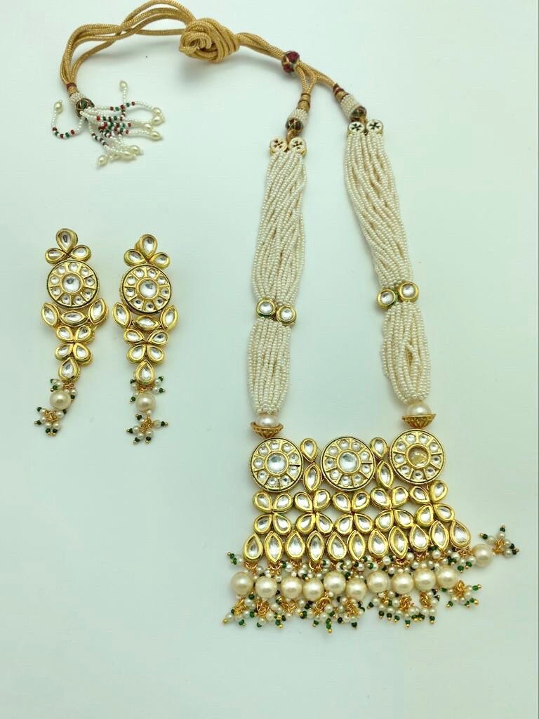 NEW Indian Pakistani Long necklace Mala set indian wedding | Etsy