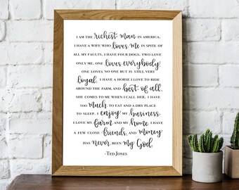 Ted Jones Wall Art - Etsy