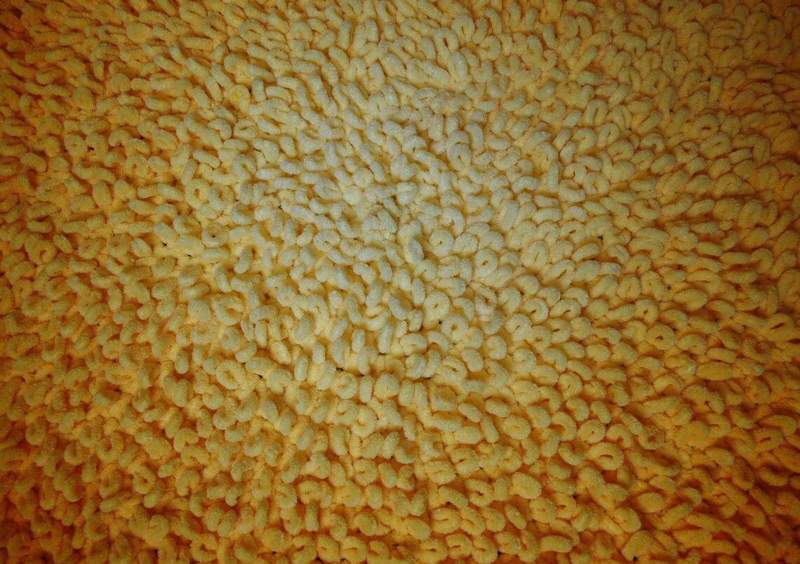 Circle Yellow Fluffy Rug Warm Soft Rug Gift for Kids - Etsy