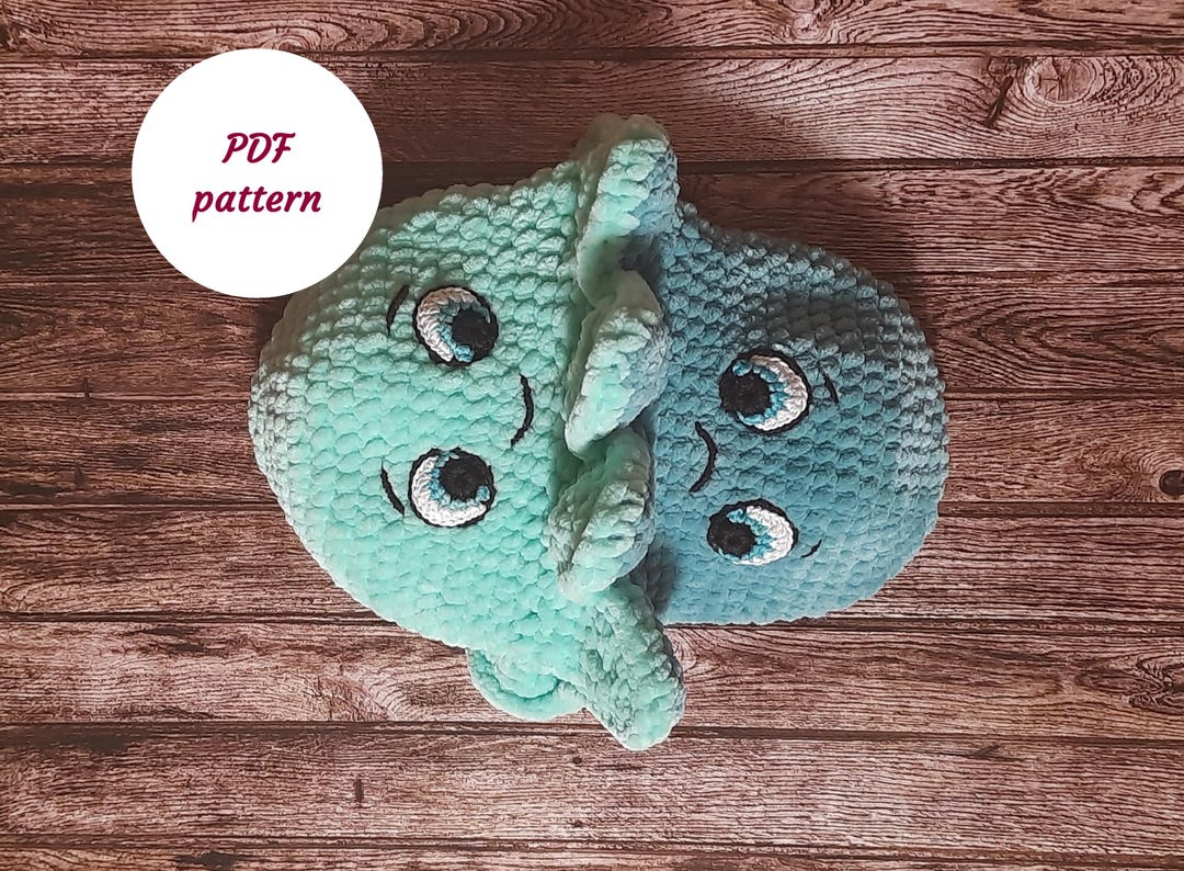 Reversible Octopus PDF Pattern, Octopus Crochet Pattern, Amigurumi ...