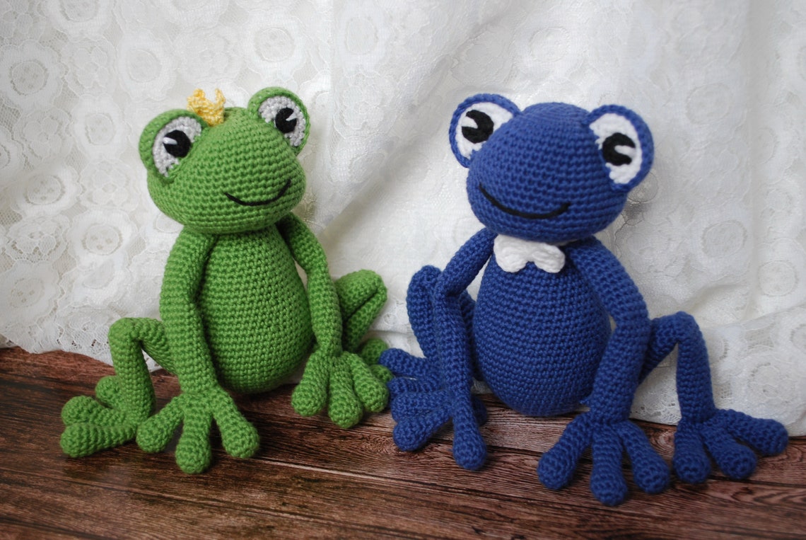 Crochet Frog Toy, Stuffed Amigurumi Toy, Gift for Kids - Etsy