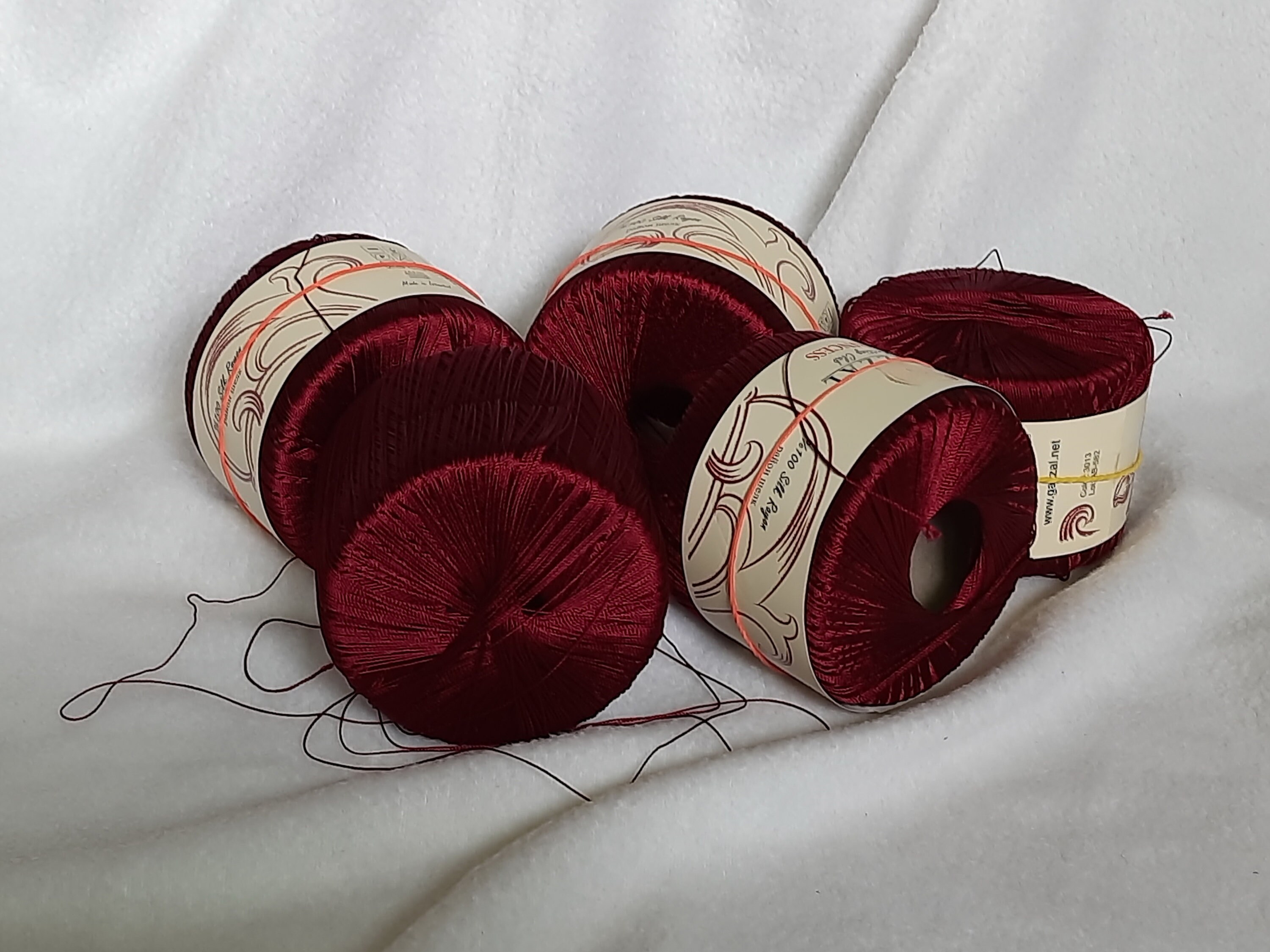 Gazzal Princess Yarn, 100% Silk Rayon, Turkish Yarn - Etsy