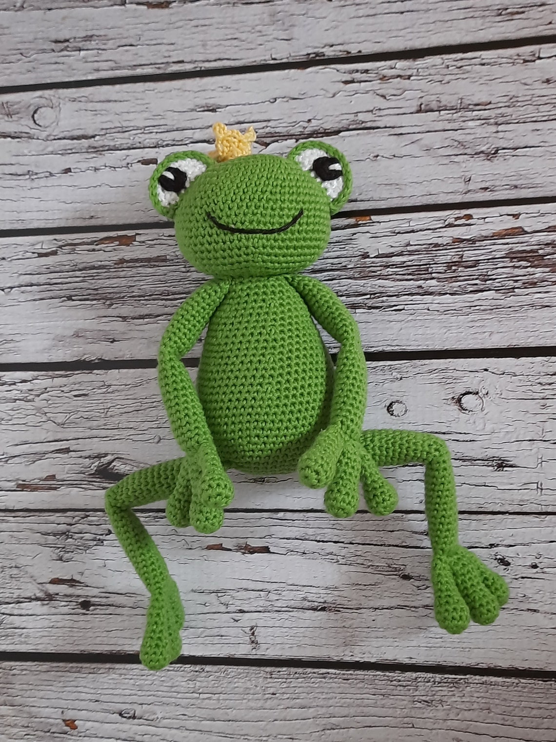 Crochet Frog Toy, Stuffed Amigurumi Toy, Gift for Kids - Etsy