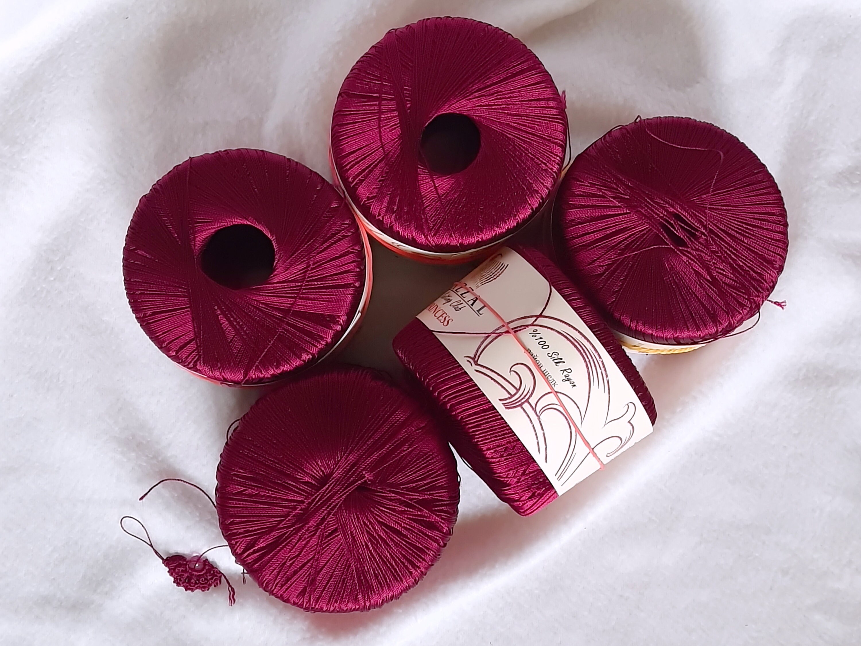 Gazzal Princess Yarn, 100% Silk Rayon, Turkish Yarn - Etsy