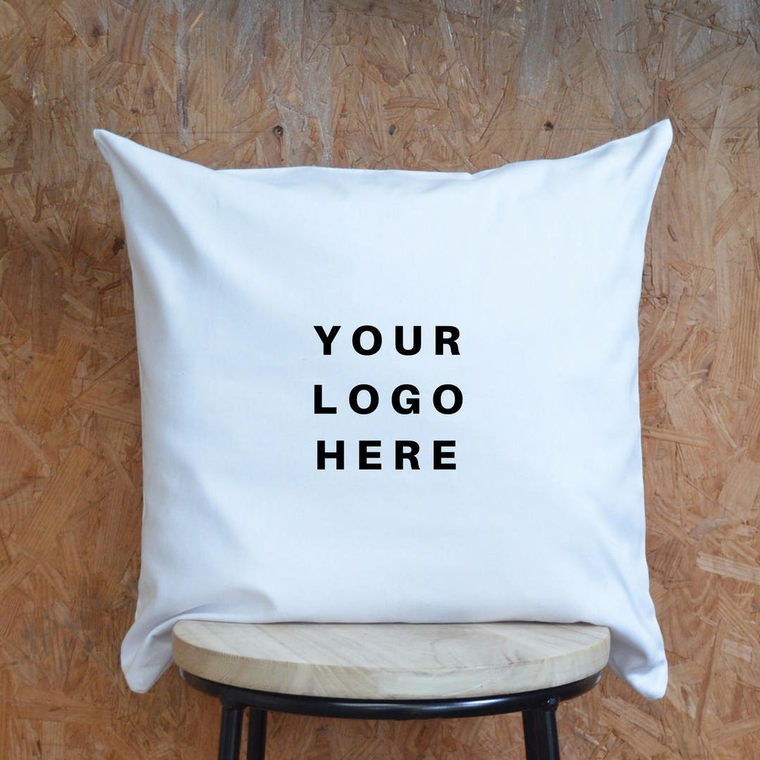 Custom Cushion Logo Cushion Decorative Pillow Office - Etsy