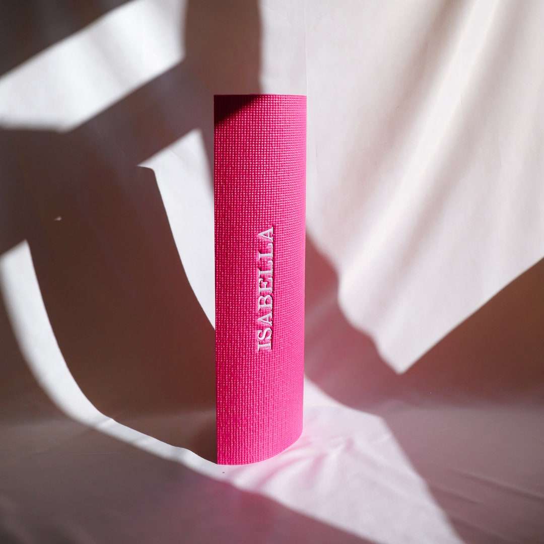 Personalised Yoga Mat Lover Gift, Christmas Present for Yoga Lovers and ...