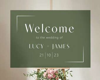 A1 Wedding Welcome Sign - Etsy UK