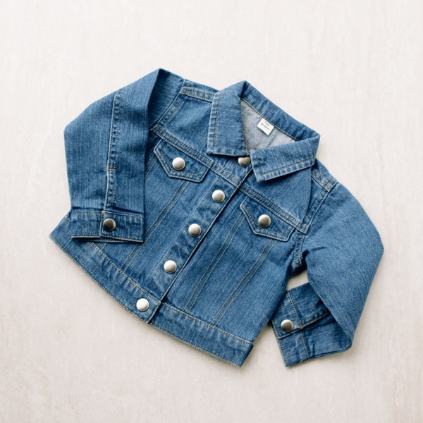 Baby Denim Jacket - Etsy