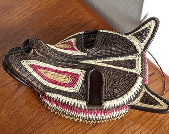 Wicker Wall Mask - Etsy