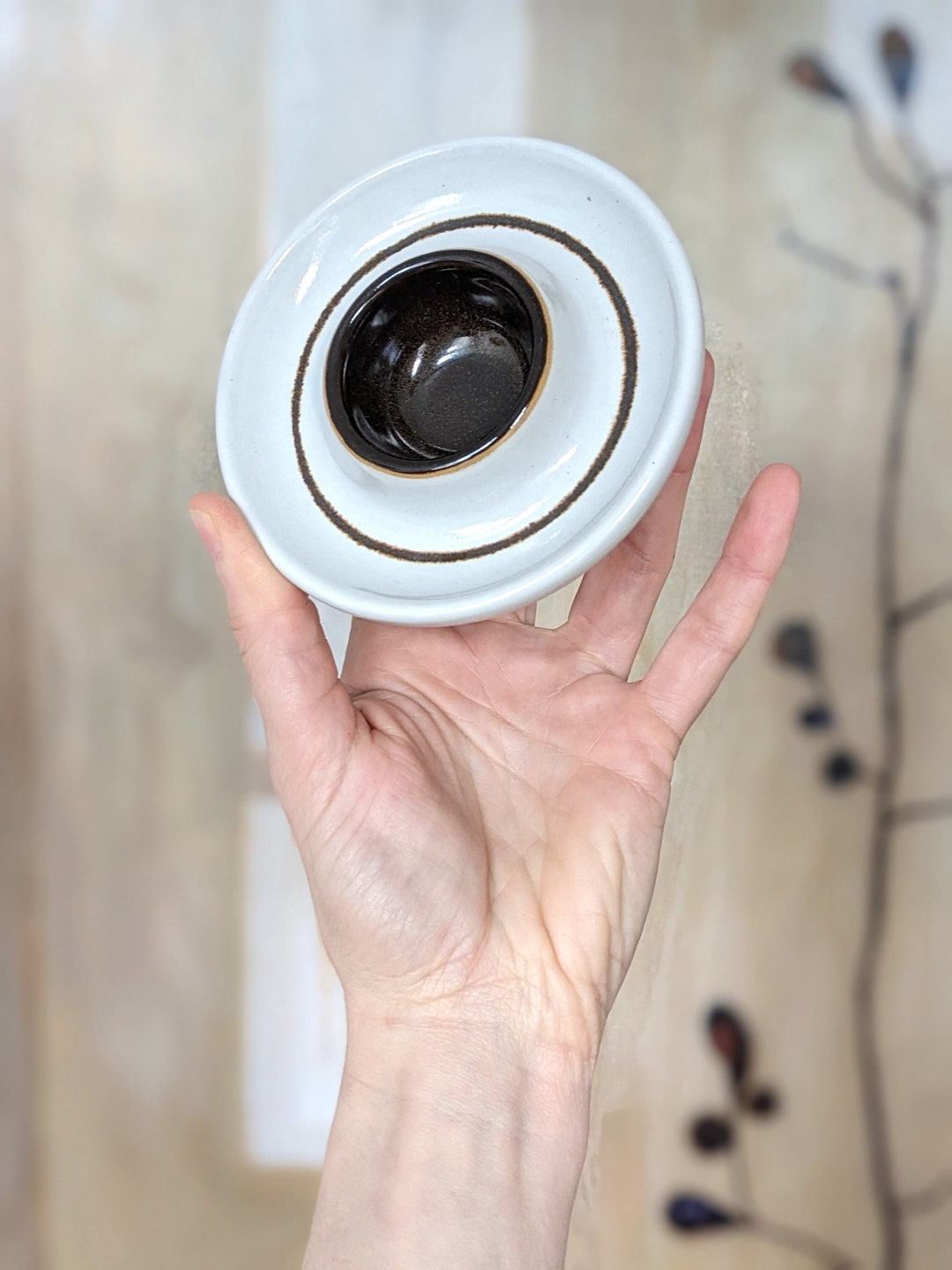 Set of 2 Vintage Mid Century Denby Egg Cups / Eggcups - Etsy