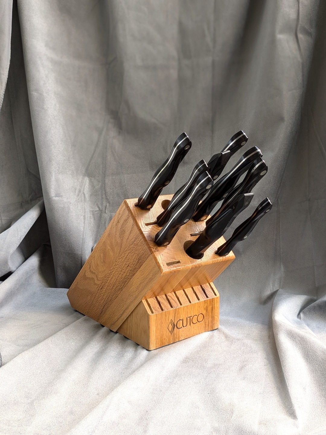 Vintage 10 Piece Cutco Knife Block Set / 90's / Utensils - Etsy