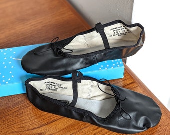 Leather Ballet Slippers - Etsy