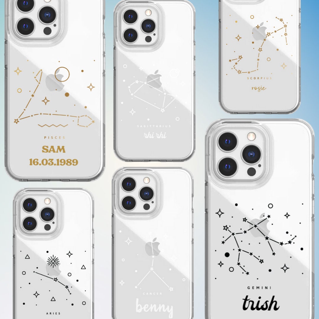 Customised Constellation Zodiac Starsign Astronomy Custom Name Initial ...