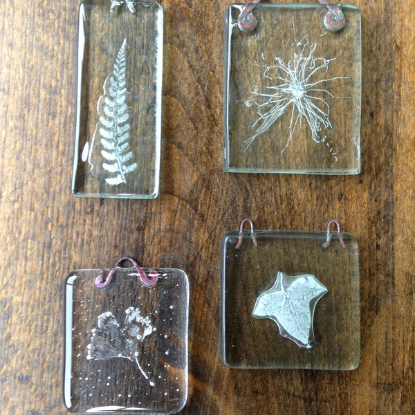 Fern Glass Wall Panel - Etsy