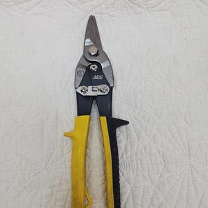 ACE Aviation Snips , Straight Cut, 10 Inch Metal Tin Snips - Etsy