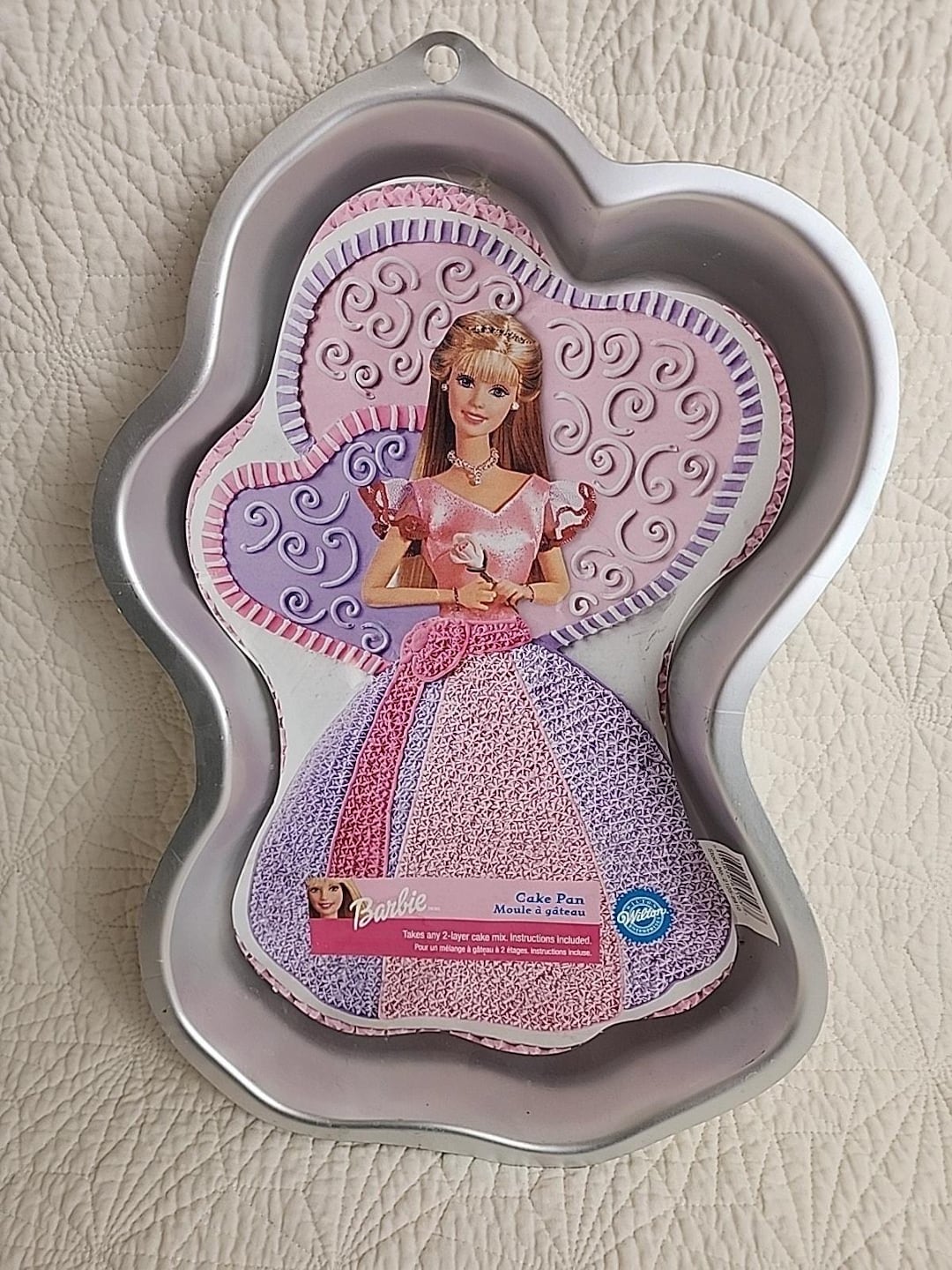Wilton Enchanted Barbie Cake Pan Instructions With Insert 2105-8934 ...