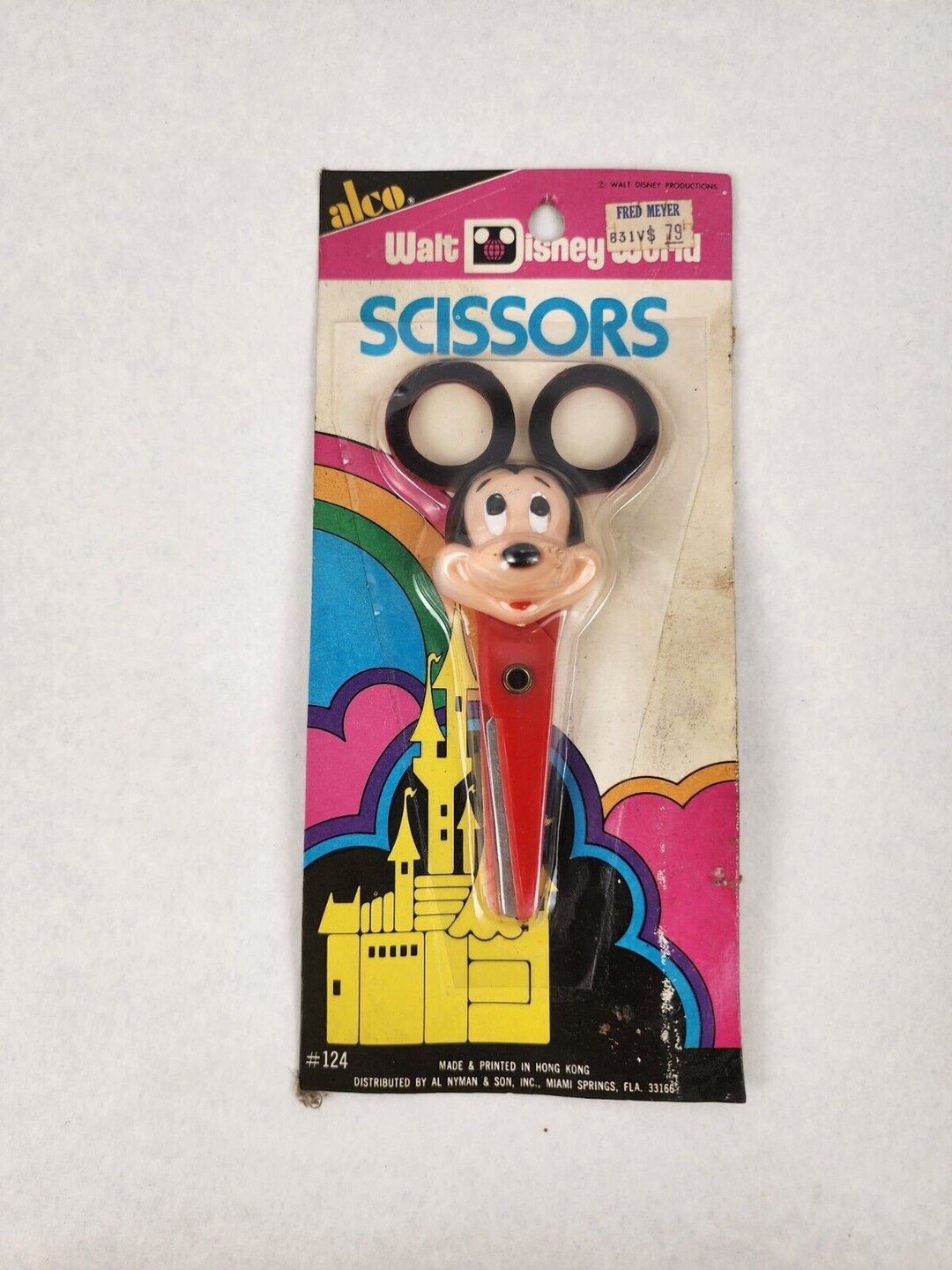 Walt Disney World Alco Kids Mickey Mouse Scissors #124 Walt Disney ...