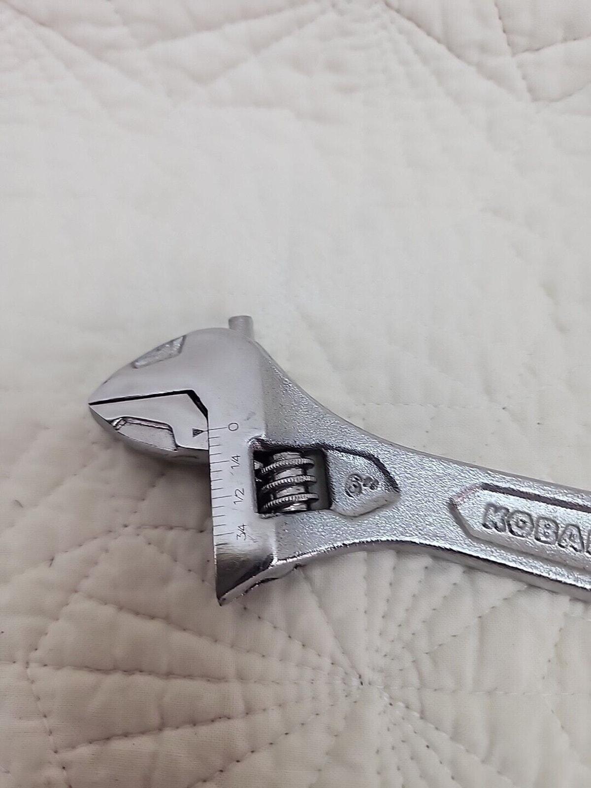 Set of 3 - KOBALT 6" 8" 10" Adjustable Wrenches - Mechanics Standard ...