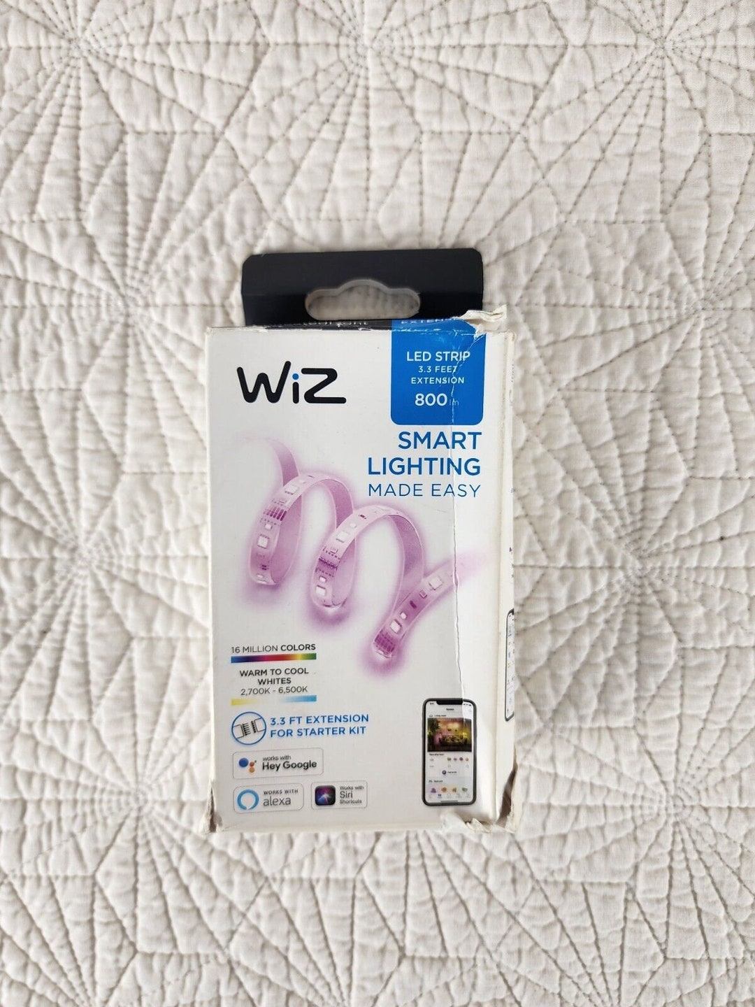 Wiz 3FT RGB Wi-fi LED Light Strip Extension, Smart Control With Wiz V2 ...