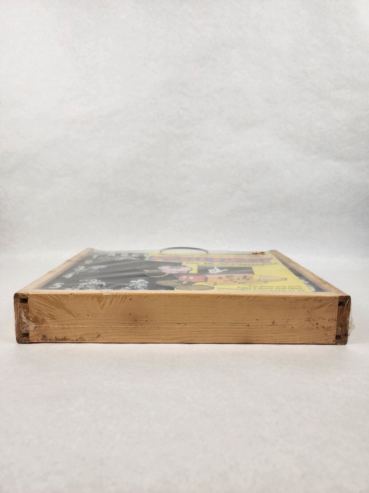 Walt Disney's Mickey Mouse Peg Chest With Blackboard Includes Chalk and ...