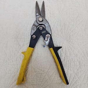 ACE Aviation Snips , Straight Cut, 10 Inch Metal Tin Snips - Etsy