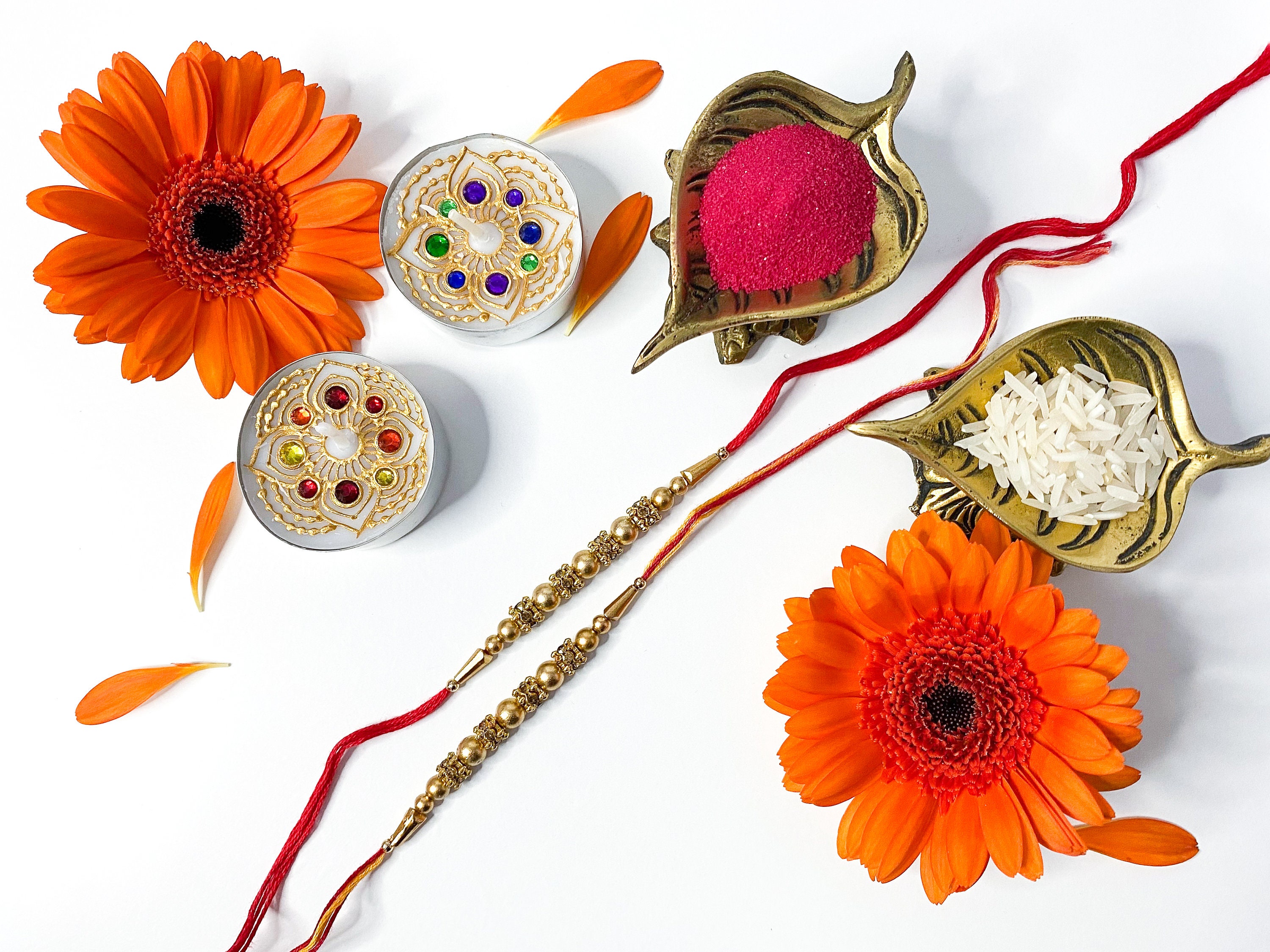 Single Rakhi's Raksha Bandhan Rakhri Design 004 | Etsy