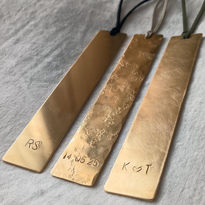 Metal Bookish Book Mark - Etsy UK