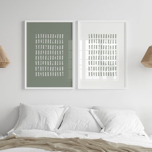 Abstract Japandi Painting Prints Set 2 Piece Earthy Wall Art - Etsy