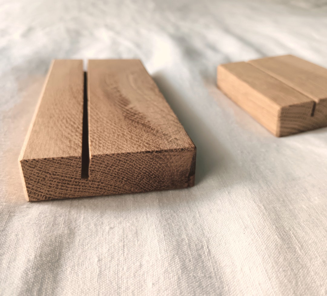 Wooden Card Stand for Picture Holder Wedding Place Card Holder Wooden ...