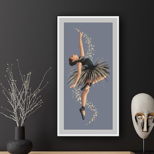 Ballet Dancer Digital Counted Cross Stitch Pattern,pdf - Etsy