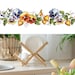 Long Table Runner With Pansies Digital Counted Cross Stitch - Etsy