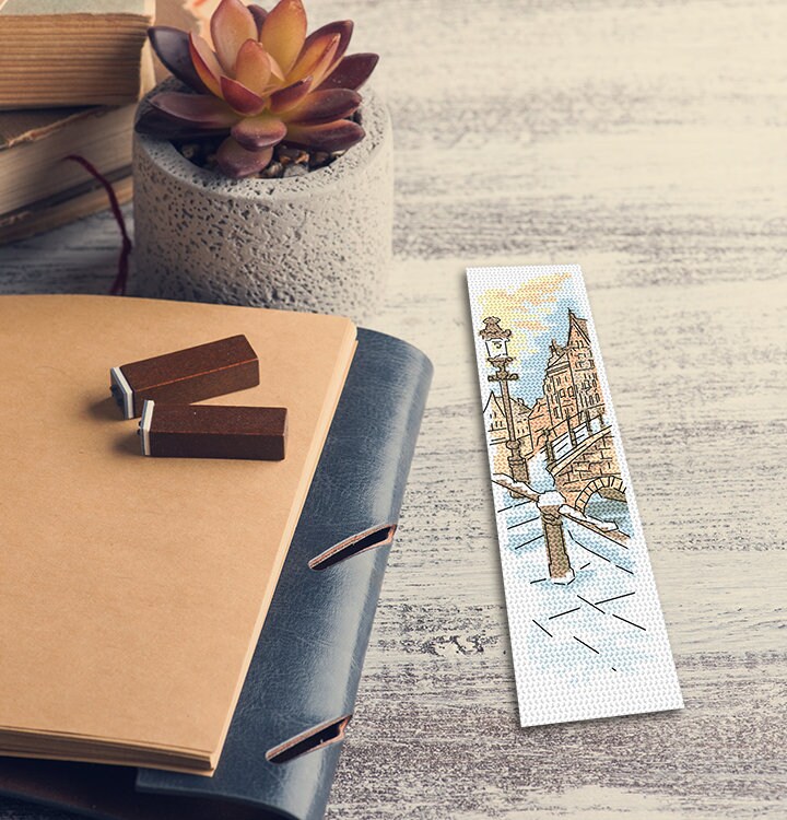 Bookmarks With Journeys Greetings From Paris Bridge of | Etsy