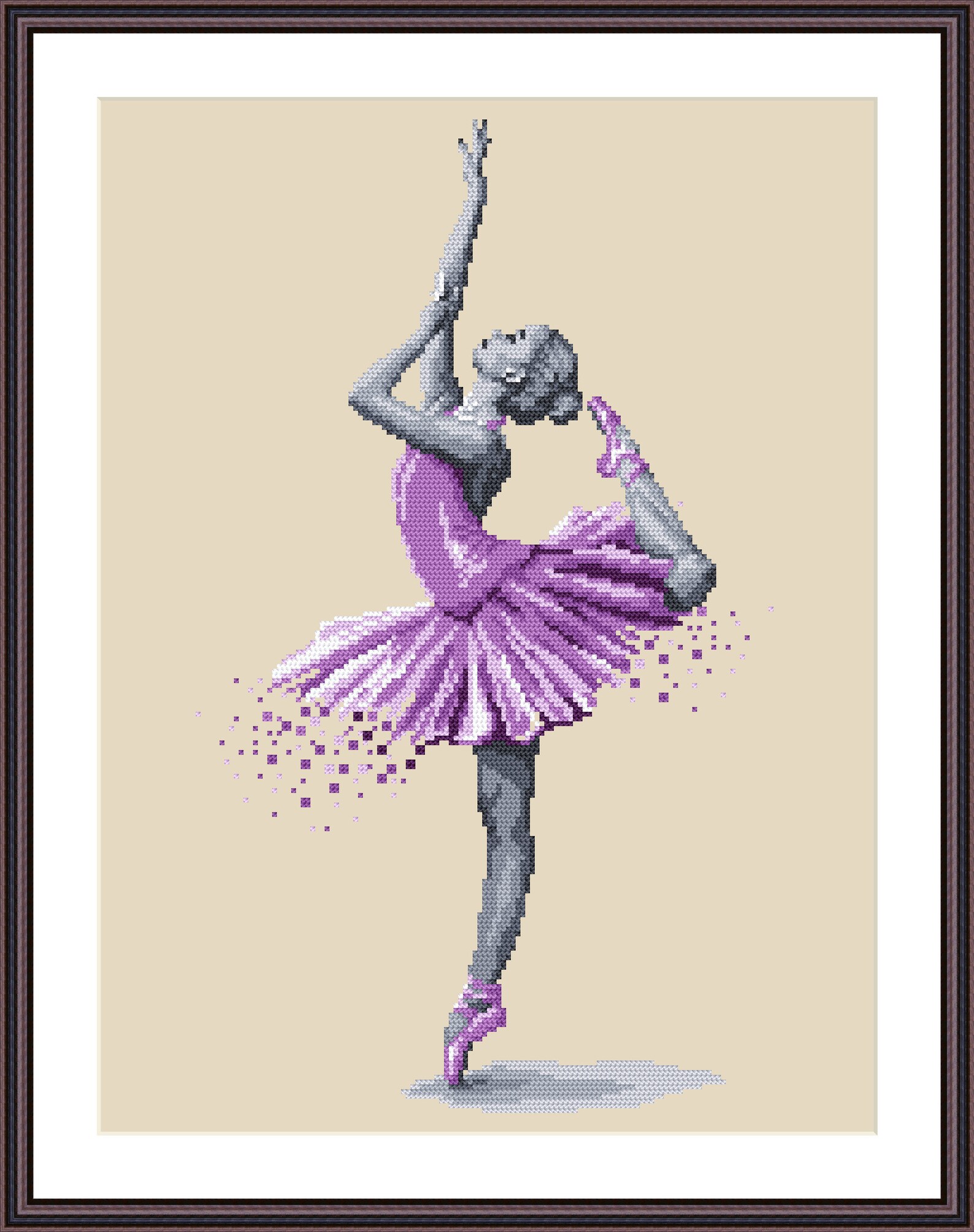 Ballet Dancer Magic of Dance Digital Pattern for Cross - Etsy